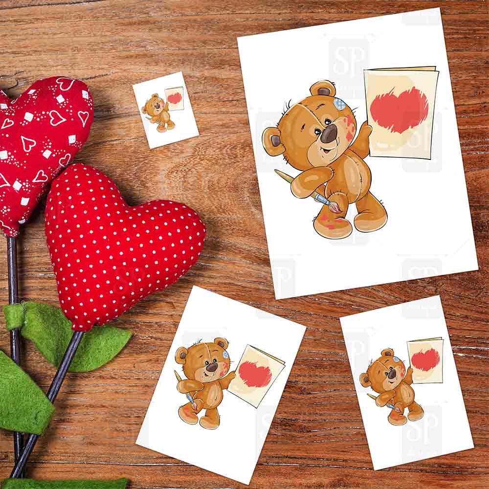 Love Notes Teddy Bear | Sunny Paperie