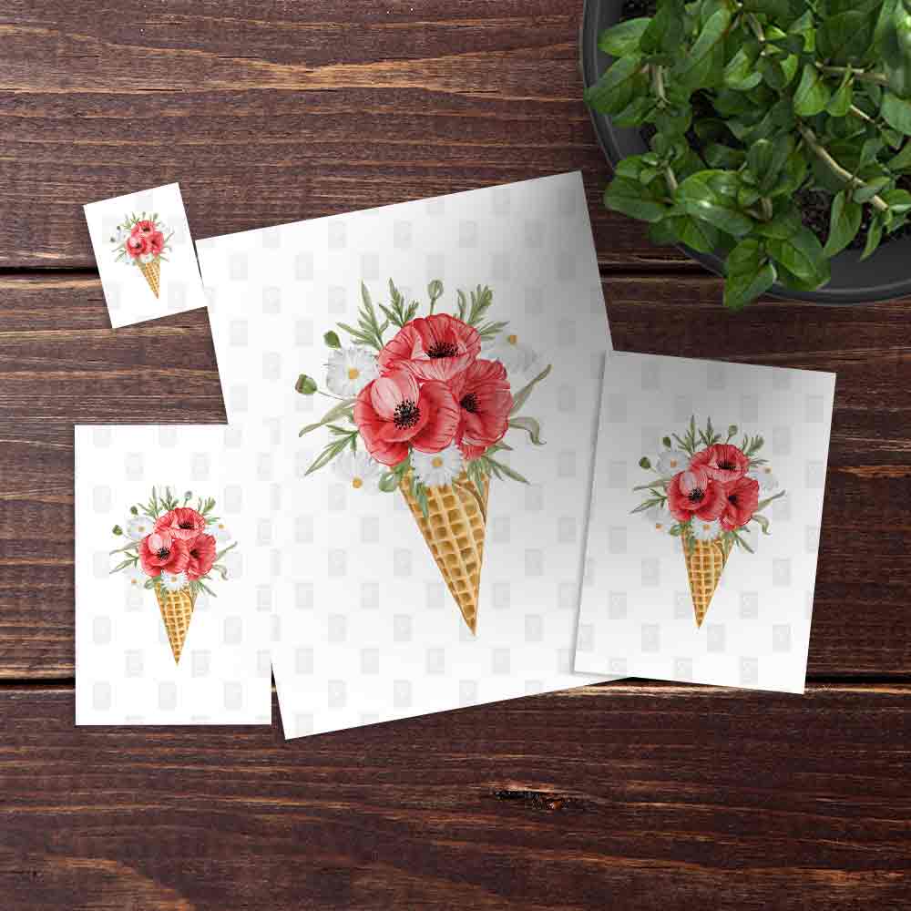 Poppy Flowers Card | Sunny Paperie